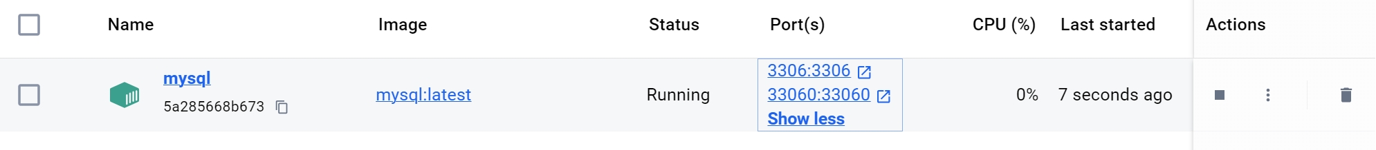 Windows环境下使用docker安装mysql 博客