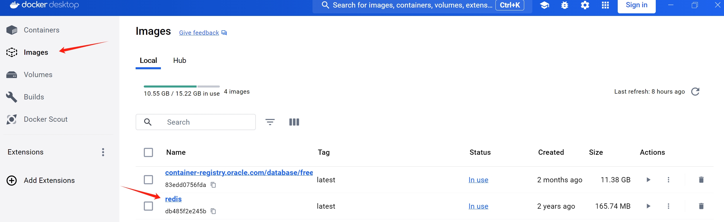 Windows环境下使用docker安装redis 博客